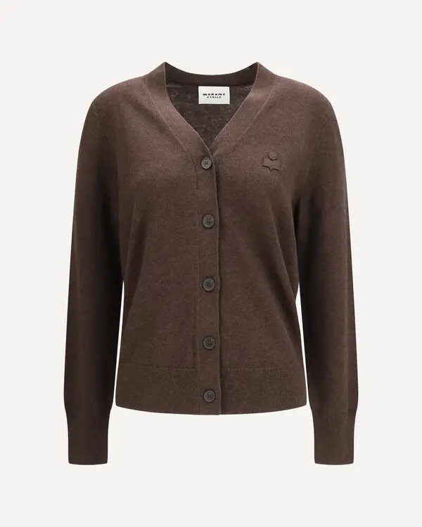 MARANT ETOILE Karina Cardigan - Brown