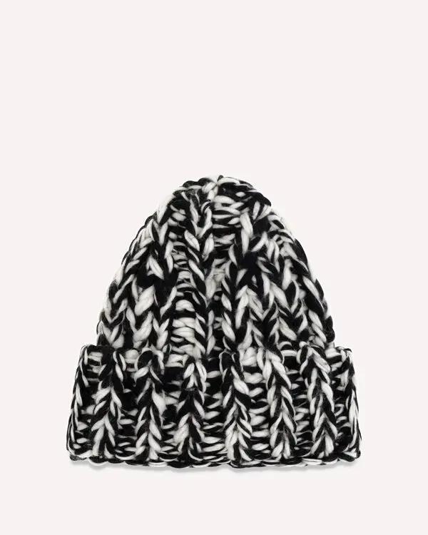 AMI Paris Xxl Wool Knit Beanie