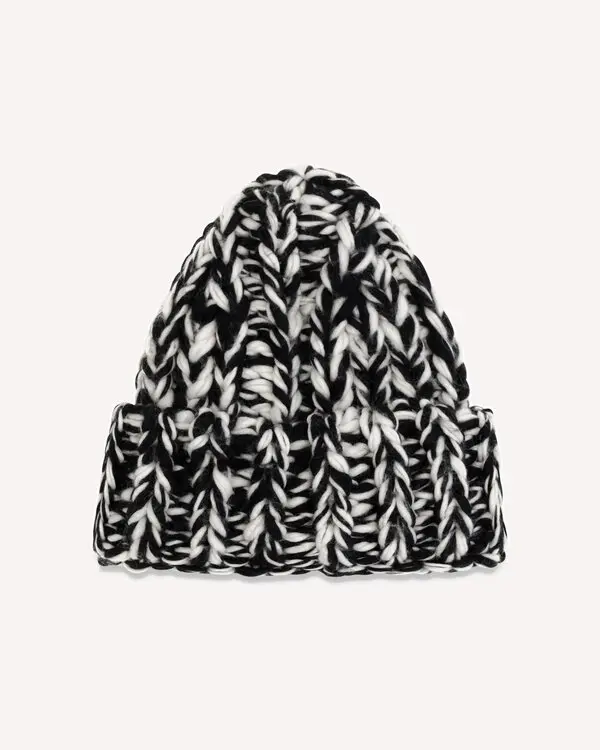 AMI Paris Xxl Wool Knit Beanie