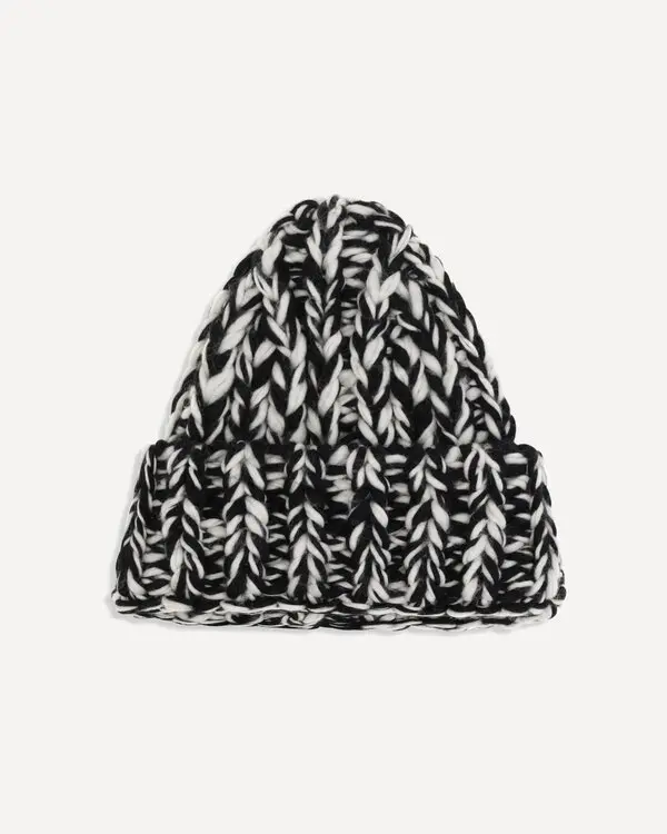 AMI Paris Xxl Wool Knit Beanie