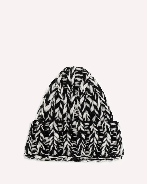 AMI Paris Xxl Wool Knit Beanie