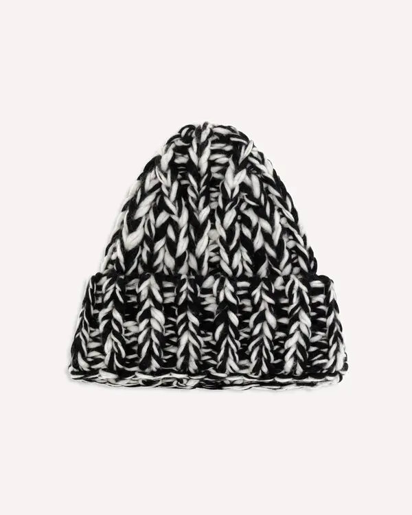 AMI Paris Xxl Wool Knit Beanie