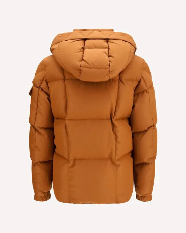 Moncler Dravenis Padded Jacket - Brown