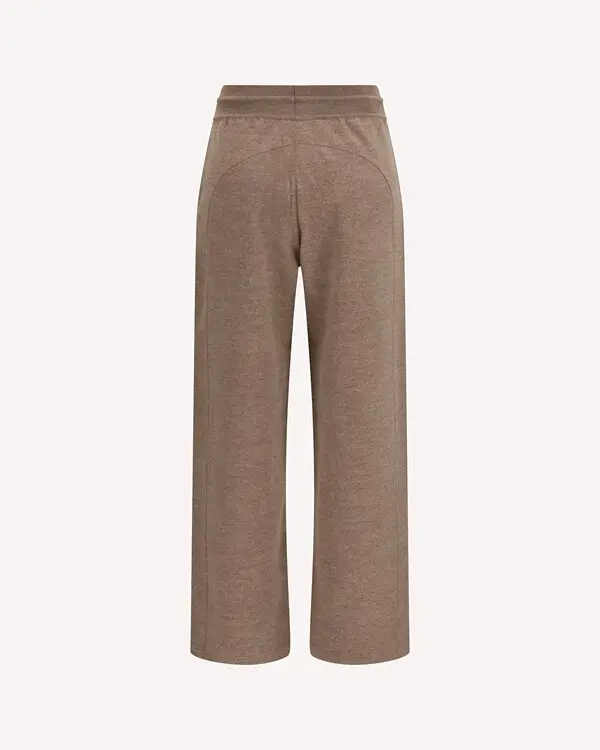 Loro Piana Rassa Wool Drawstring Pants Feale - Brown