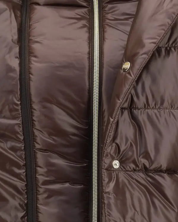 Herno High-neck Padded Jacket - Brown