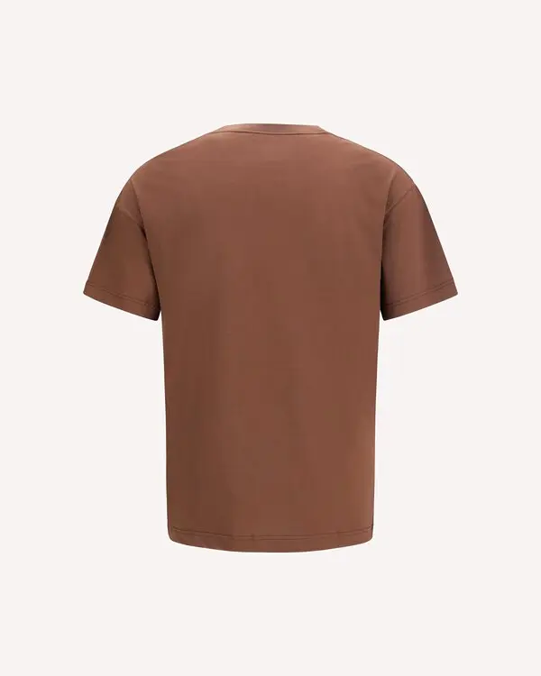 Palm Angels Palm Tree Cotton T-shirt - Brown