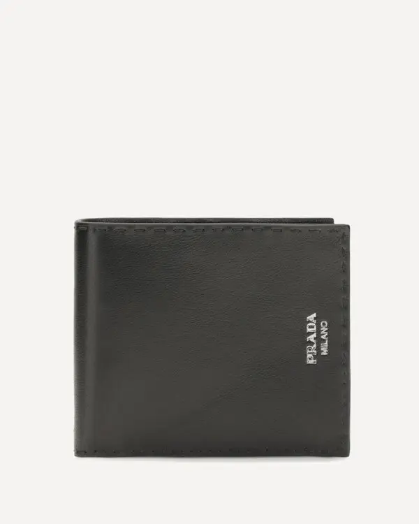 Prada Antiqued Leather Wallet