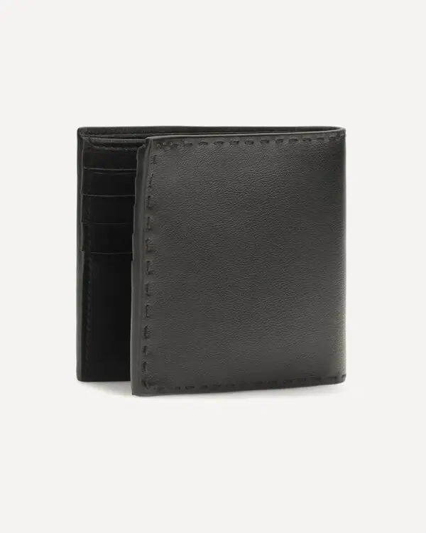 Prada Antiqued Leather Wallet