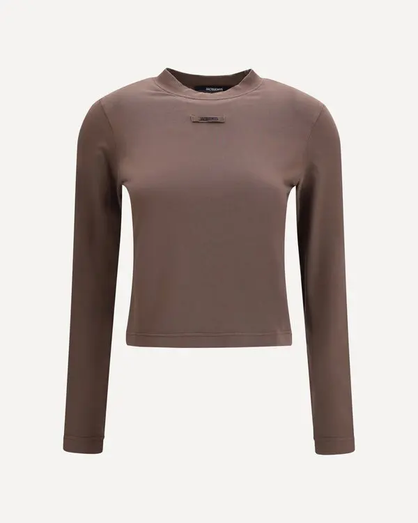 Jacquemus Long-sleeve T-shirt Feale - Brown