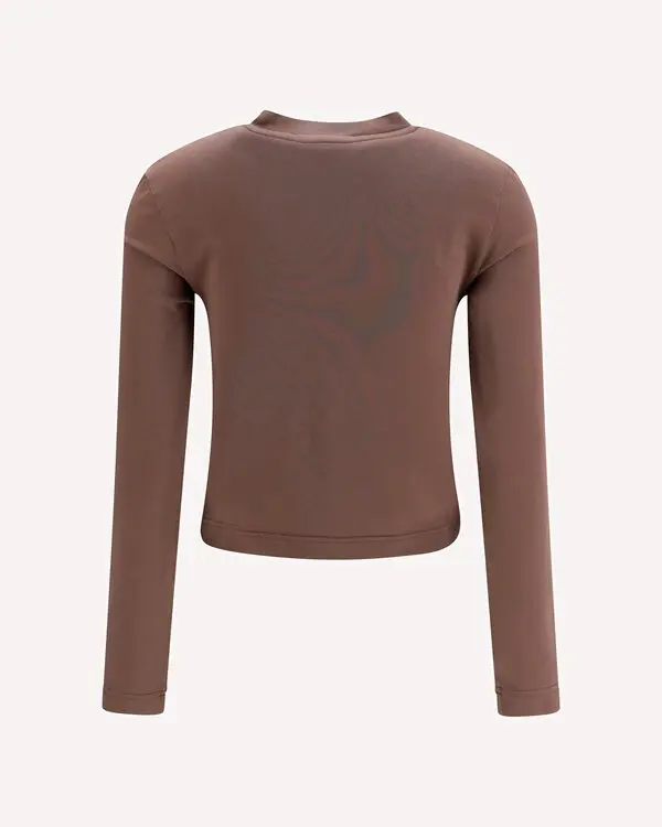 Jacquemus Long-sleeve T-shirt Feale - Brown