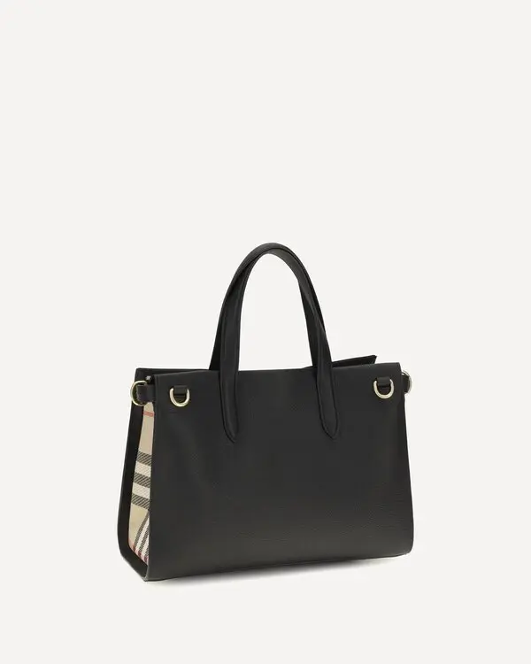 Burberry Small Cotswolds Check Tote Bag