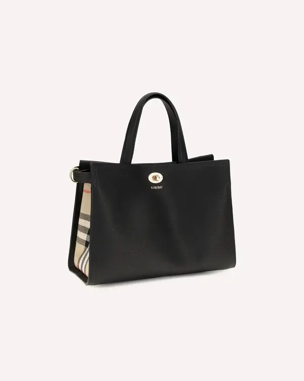 Burberry Small Cotswolds Check Tote Bag