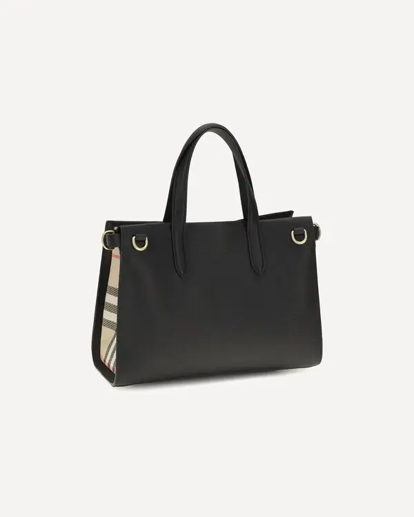 Burberry Small Cotswolds Check Tote Bag