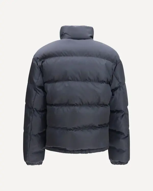 Prada High-neck Padded Jacket Ale