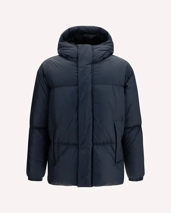 Herno Hooded Padded Jacket - Black