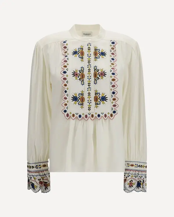 MARANT ETOILE Monique Embroidered Top
