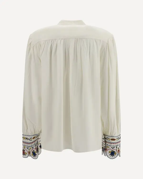 MARANT ETOILE Monique Embroidered Top
