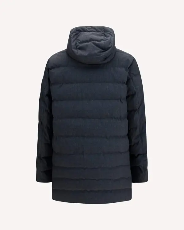 Herno Long Padded Hooded Jacket