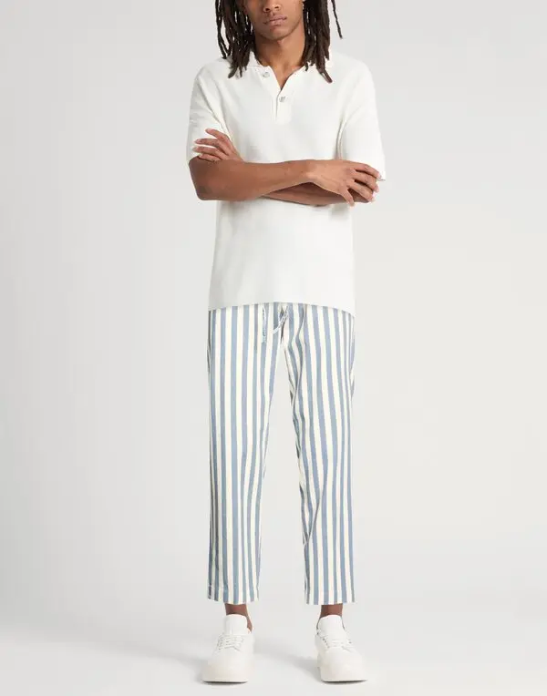 MICHAEL COAL Pants Cream Size Cotton