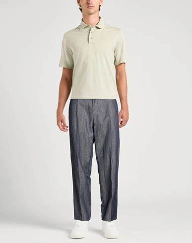 Hugo Pants Midnight Size Virgin Wool, Linen, Polyamide