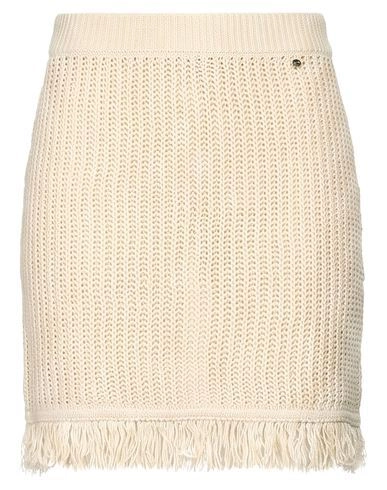 Liu Jo Mini Skirt Ivory Size Cotton