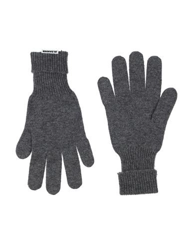JIL SANDER Gloves Size Cashmere, Elastane