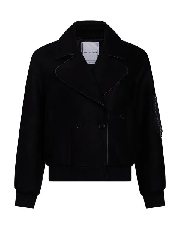 JACOB COHЁN Jacket Size Wool, Polyamide, Cashmere