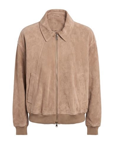 STREET LEATHERS Jacket Size Leather - Beige