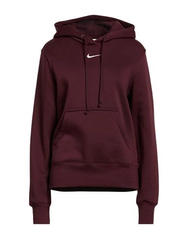 Nike Sweatshirt Burgundy Size Cotton, Polyester