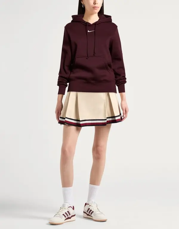 Nike Sweatshirt Burgundy Size Cotton, Polyester
