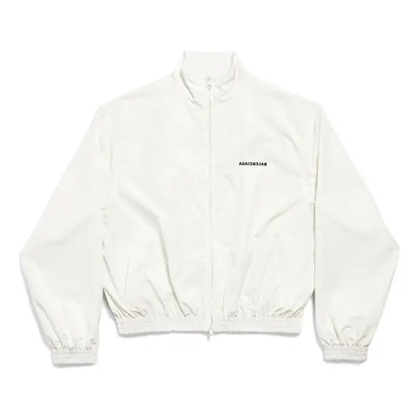 Balenciaga Mirror Regular Tracksuit Jacket - White