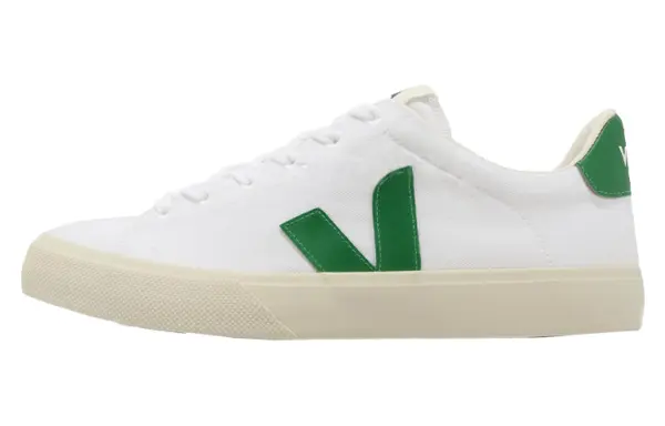 VEJA Campo Low-top Sneakers 'white Green - White/green