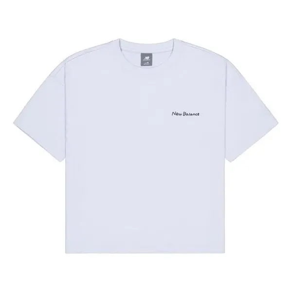 NEW BALANCE X Tombonia Skateboarding Graphic T-shirt Asia Sizing - Light Blue