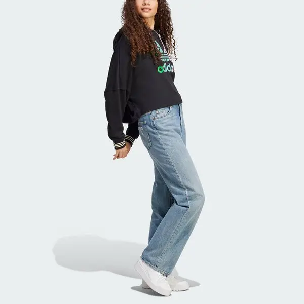 Adidas Adicolor 70s Cropped Hoodie