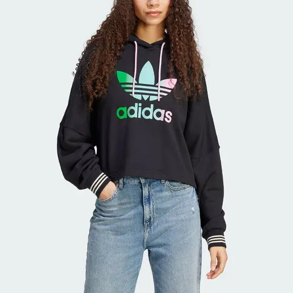 Adidas Adicolor 70s Cropped Hoodie