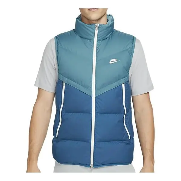 Nike Storm-fit Sleeveless Puffer Windproof Vest - Blue