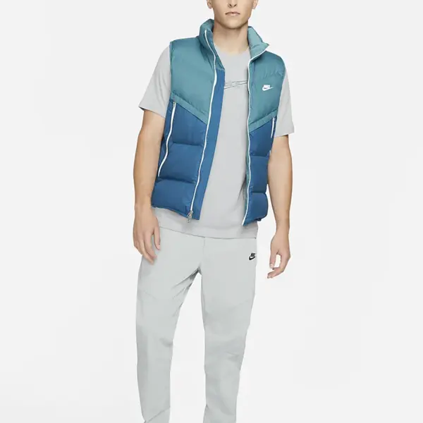 Nike Storm-fit Sleeveless Puffer Windproof Vest - Blue
