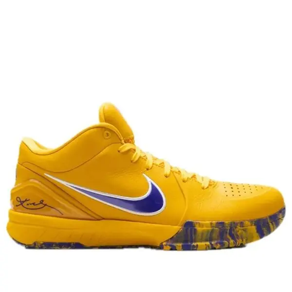 Nike Zoom Kobe 4 Protro 'draft Day Pack Los Angeles Lakers - Orange/gold