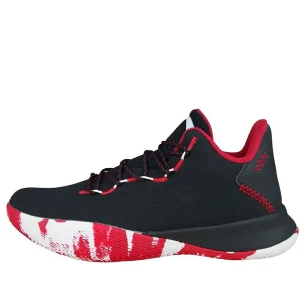 ANTA Basketball Series Sneakers 'black Red White - Black/red/white