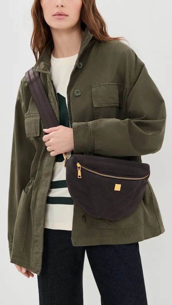 THINK ROYLN Little Runaway Suede Belt Bag