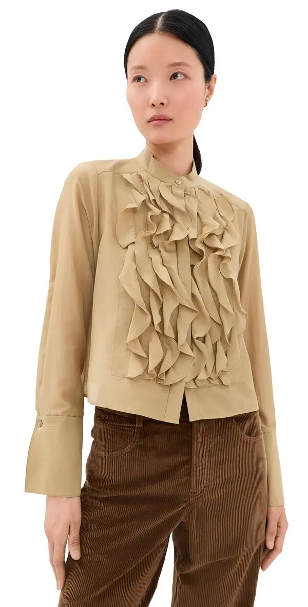 TWP Patti Button Down Blouse