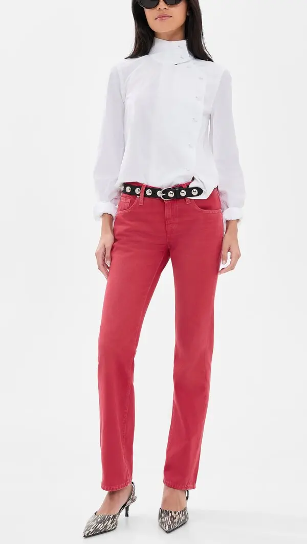 7 For All Mankind Low Cigarette Jeans