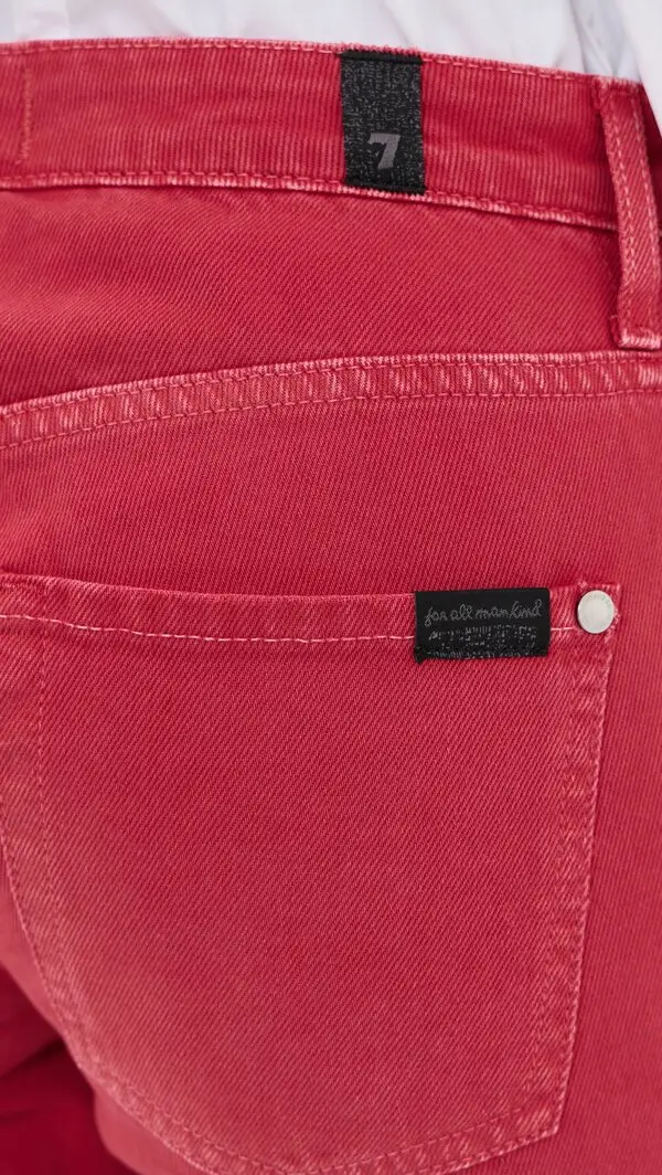7 For All Mankind Low Cigarette Jeans