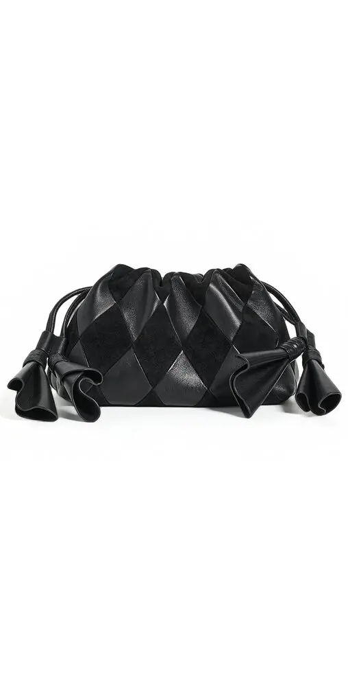 Zimmermann Cloud 91 Small Suede And Leather Clutch Bag