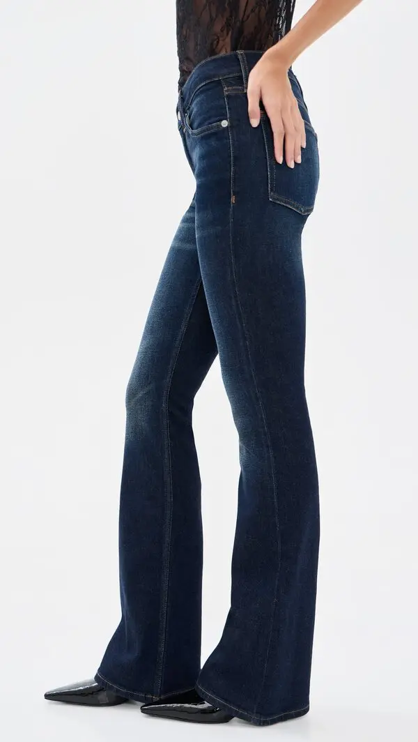 RE/DONE Micro Bootcut Jeans