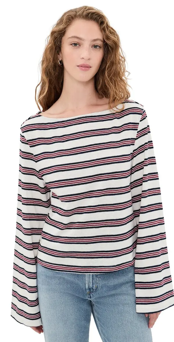 VRG GRL Juliana Top - Stripe