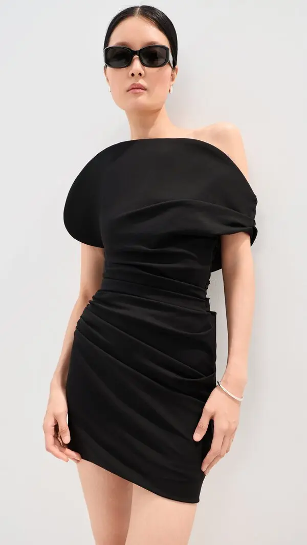 Simkhai Stefi Draped Mini Dress