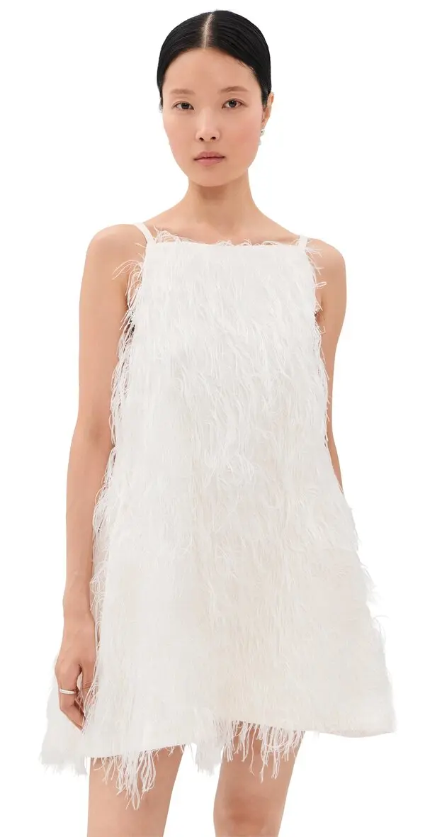 Simkhai Kalla Mini Dress - Ivory