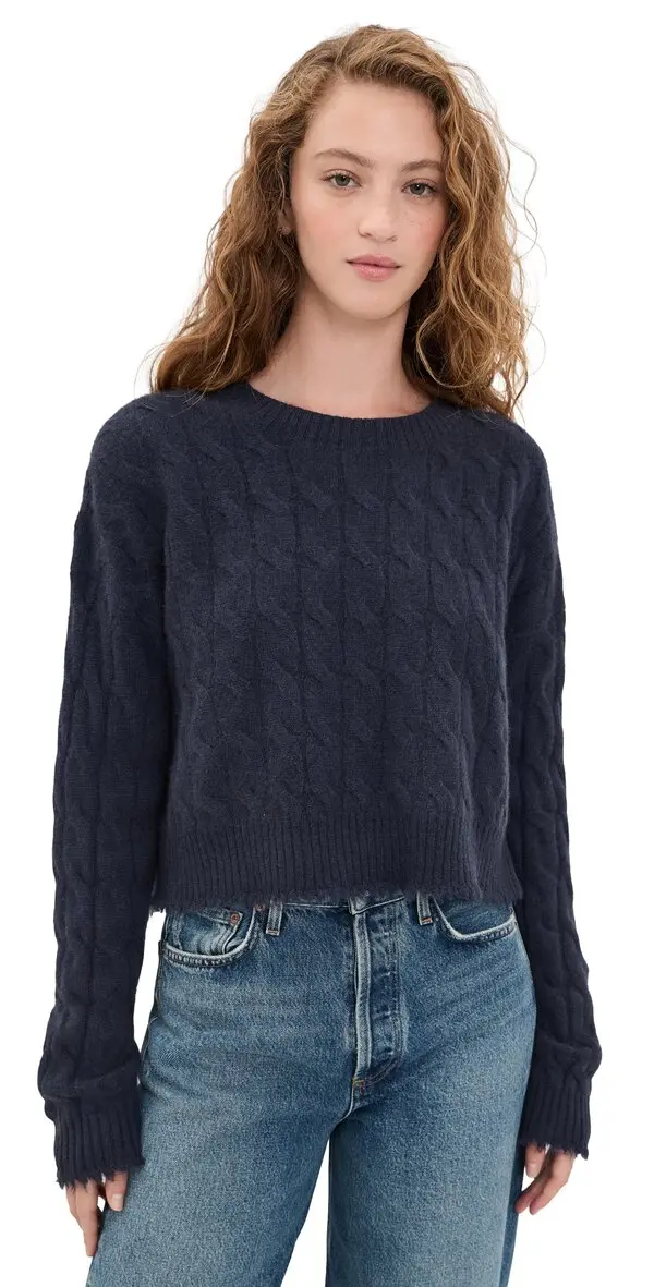 RE/DONE Rowe Cashmere Pullover