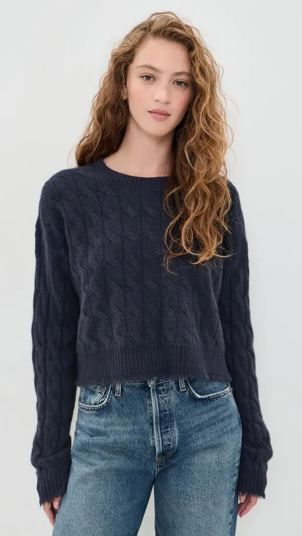 RE/DONE Rowe Cashmere Pullover